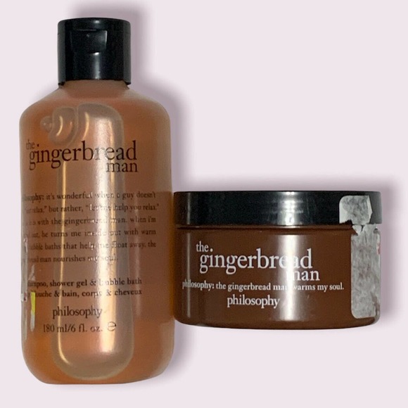 Philosophy | Bath & Body | The Gingerbread Man Glazed Body Souffl And ...